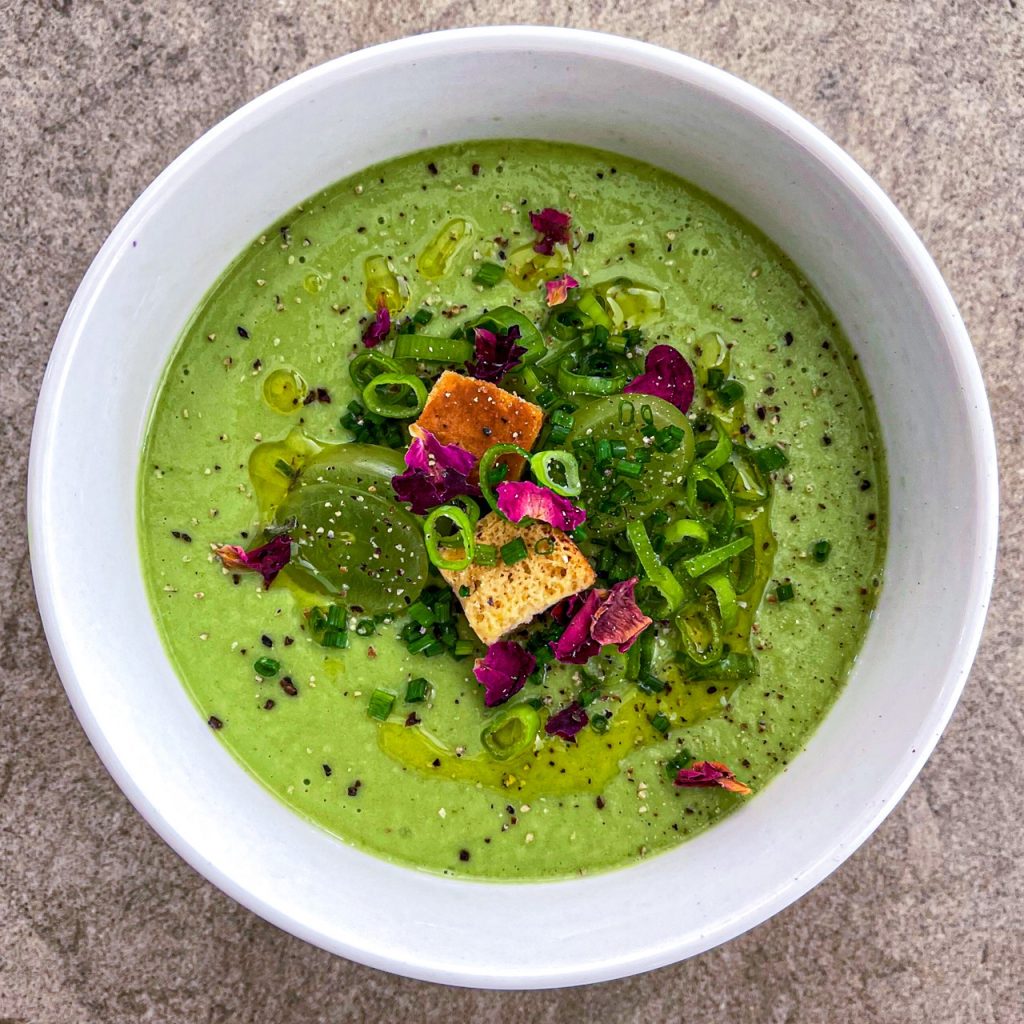 Green Gazpacho - Zena's Kitchen