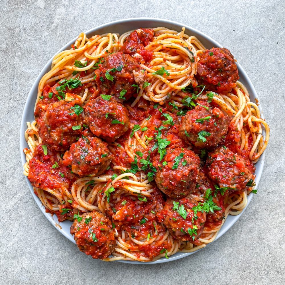 Meatball Marinara - Zena's Kitchen