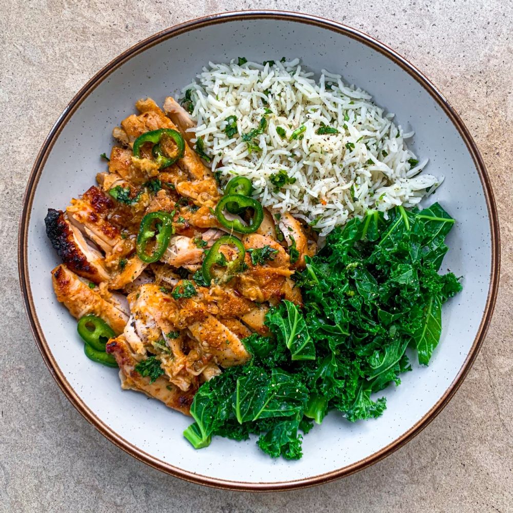 Creamy Nduja Roast Chicken