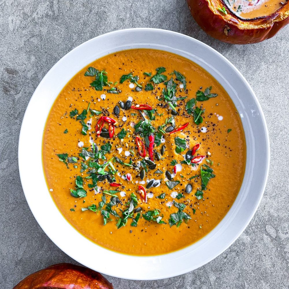 Thai-Inspired Pumpkin Soup - Zena's Kitchen