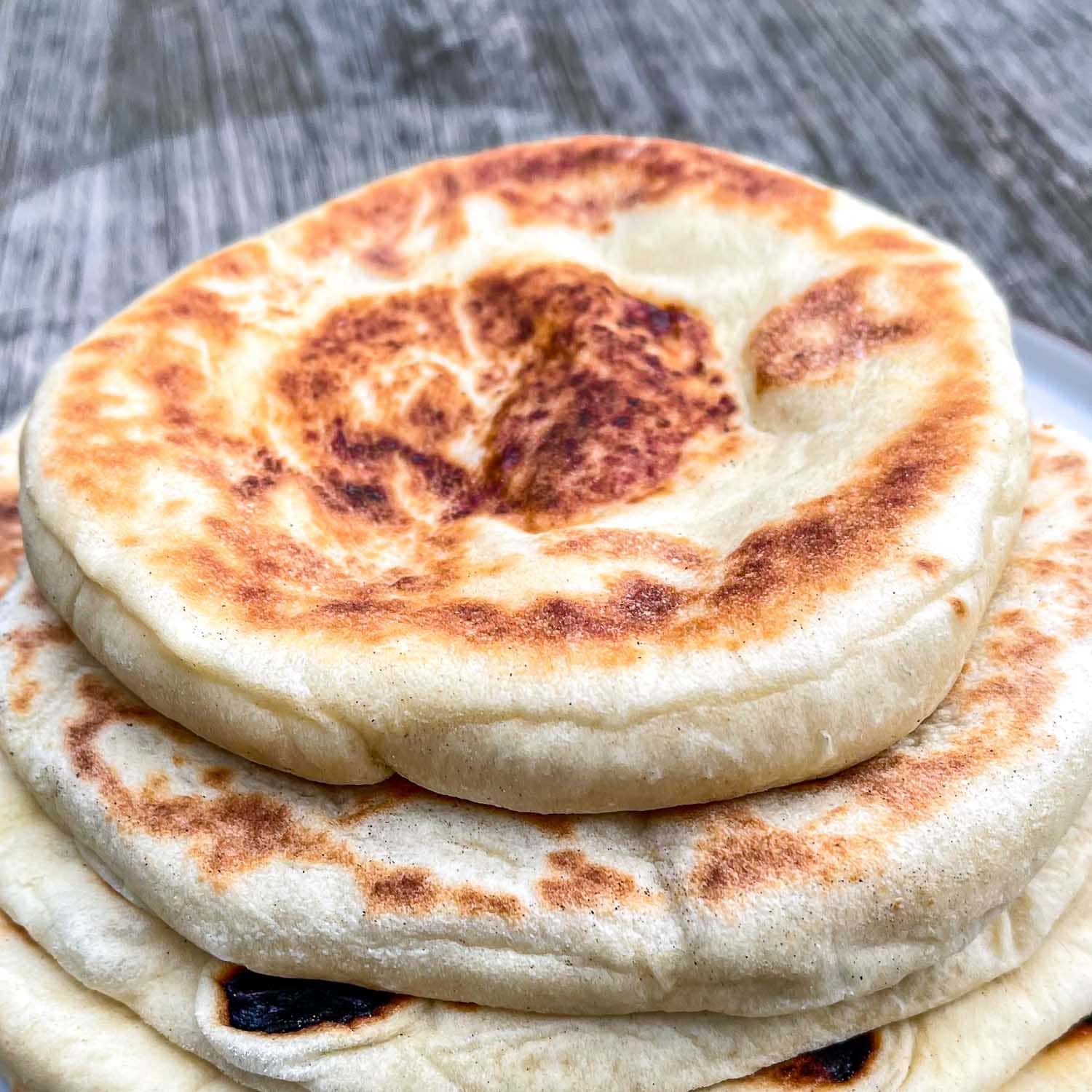 Soft Fluffy Flatbreads