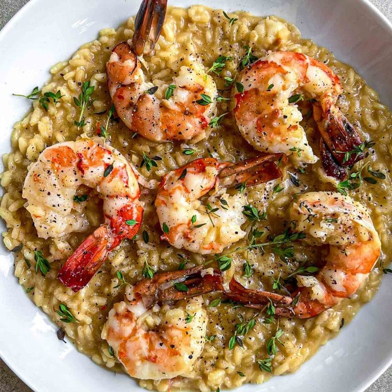 King Prawn Risotto - Zena's Kitchen