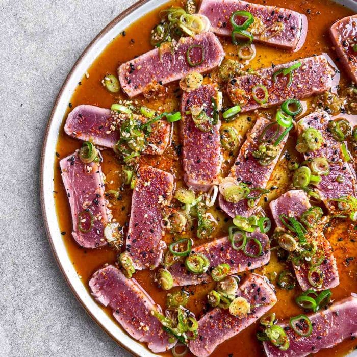 Tuna Tataki - Zena's Kitchen