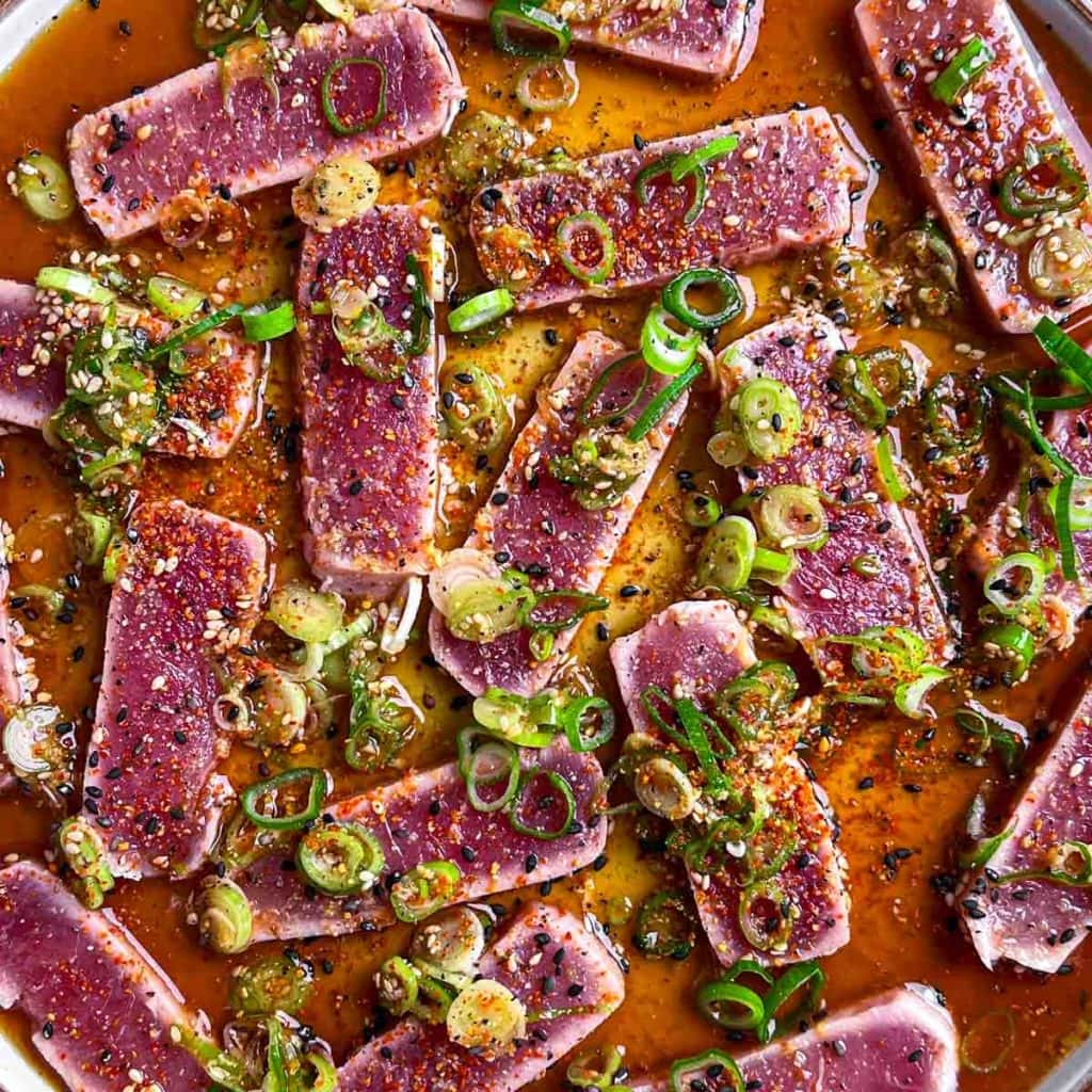 Tuna Tataki - Zena's Kitchen
