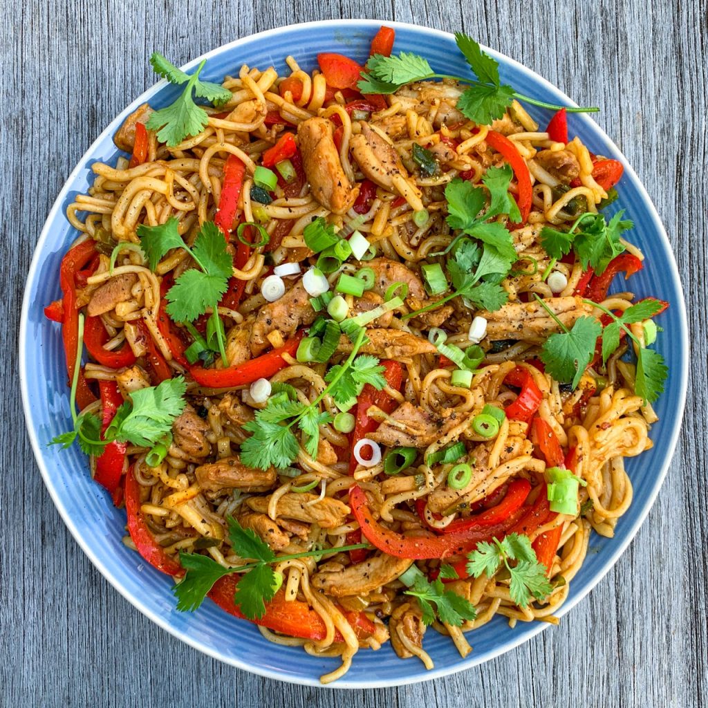 Spicy, Saucy Rice Paper ‘Noodles’ - Zena's Kitchen