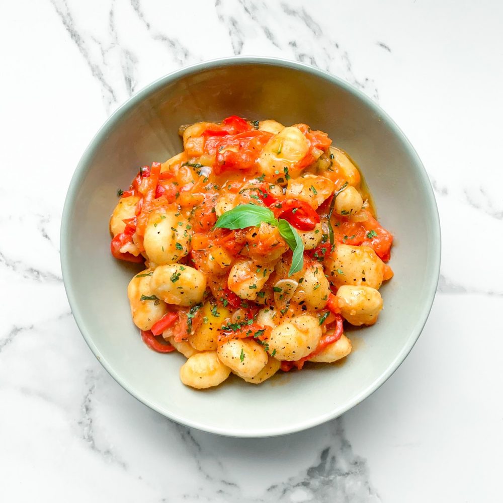 Creamy Tomato Sausage Gnocchi - Zena's Kitchen