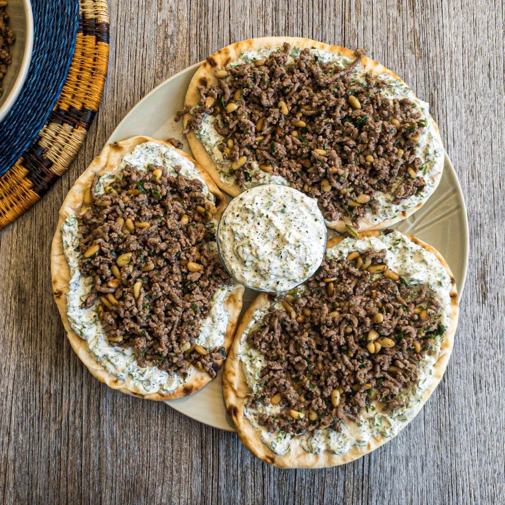 Beef Pitta Breads - Zena's Kitchen