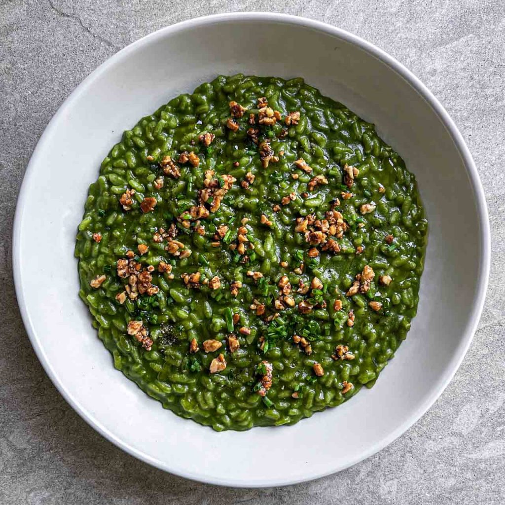 Super Green Risotto - Zena's Kitchen