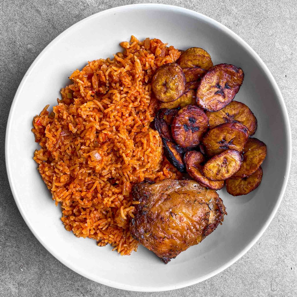 Oven Baked Jollof Rice