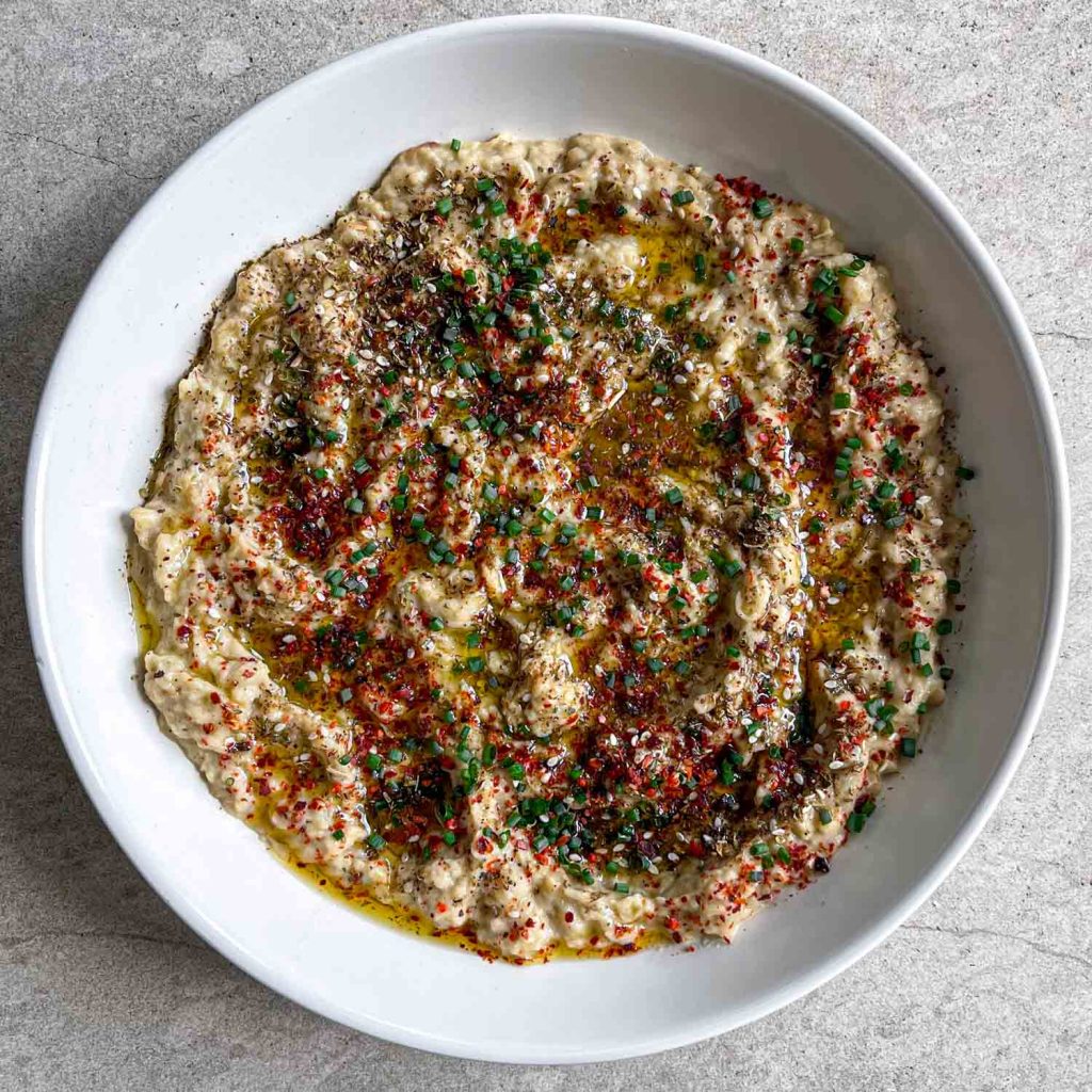 Roasted Garlic Baba Ganoush