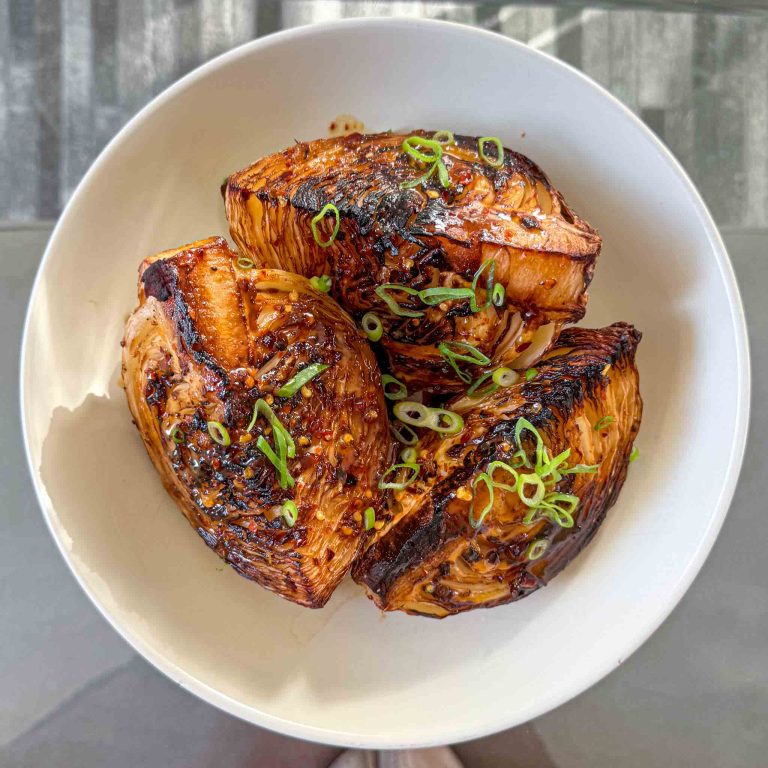 Chilli Miso Butter Cabbage