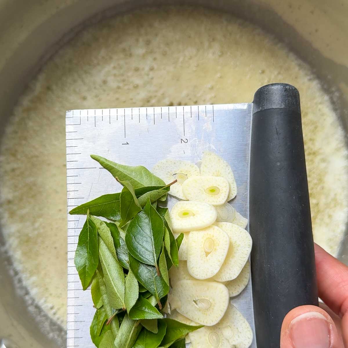 Roasted Salmon with Curry Leaf Butter