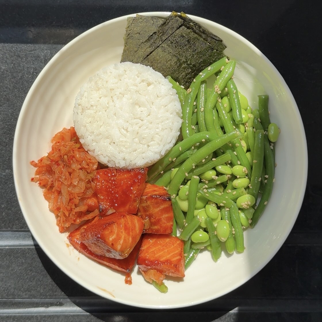 Gochujang Salmon Rice Bowl