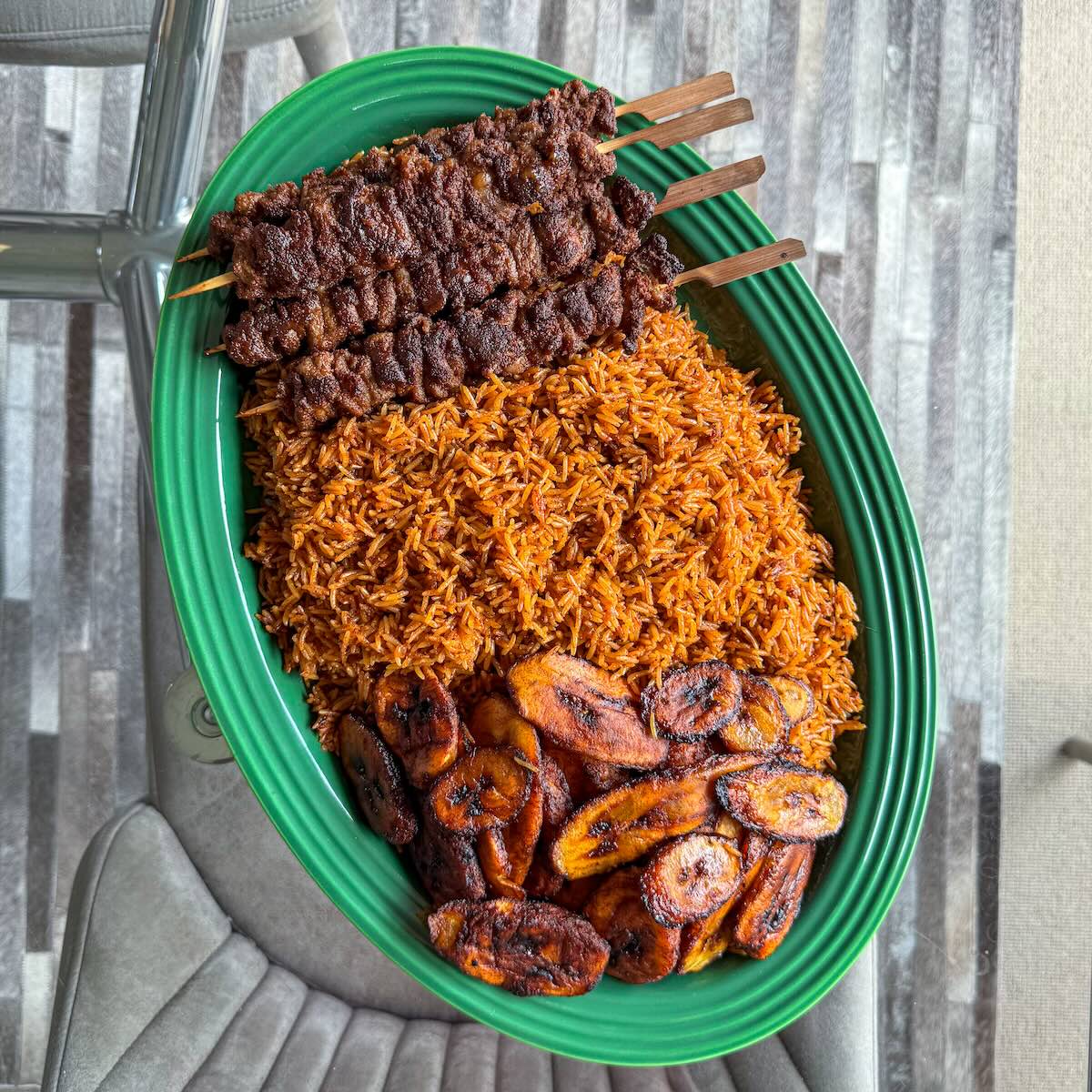 Oven Baked Jollof Rice