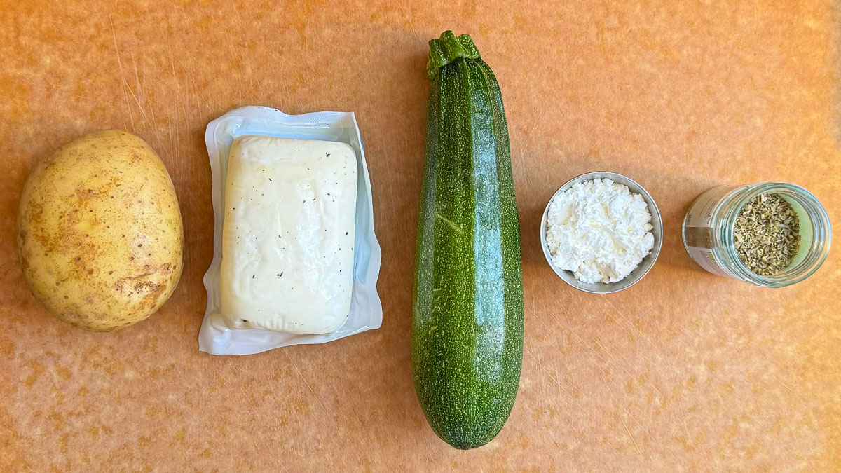 Courgette and Halloumi Rosti (Zucchini)