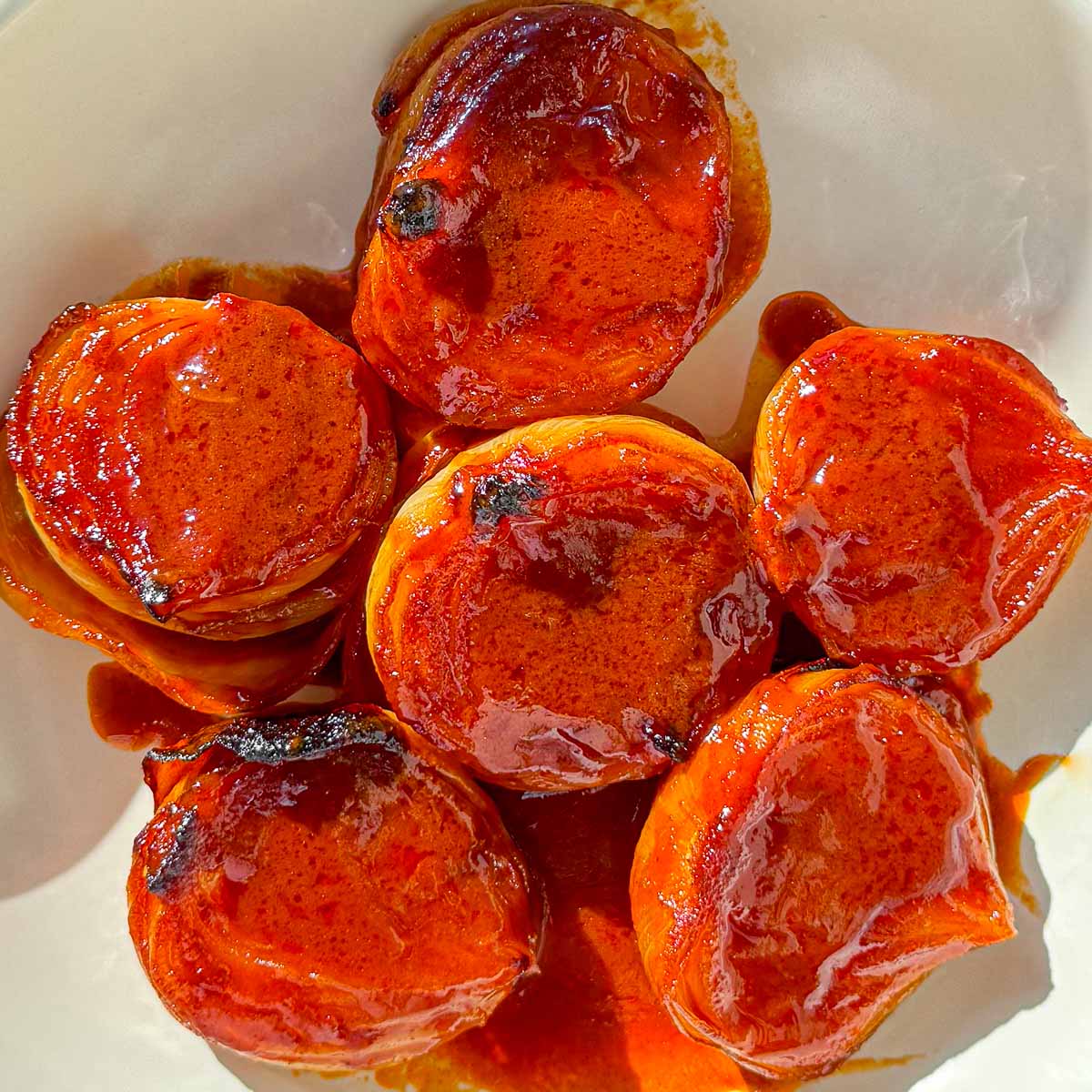 Gochujang Butter Onions - Zena's Kitchen