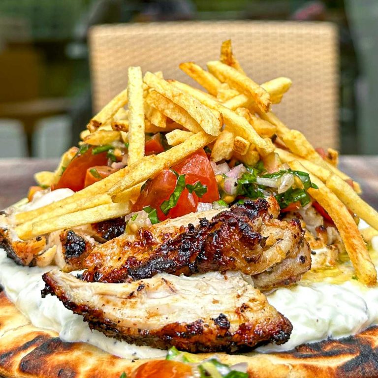 Greek Style Chicken Gyros