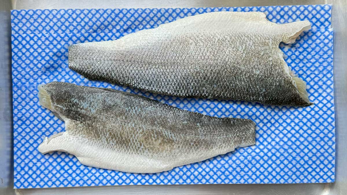 Crispy Sea Bass with Spring Onion and Ginger Oil