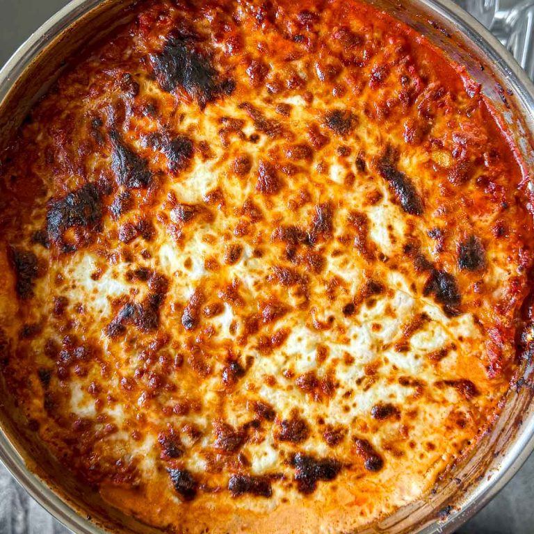 One Pan Sausage Lasagna