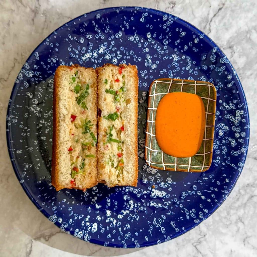 Fish and Prawn Toast