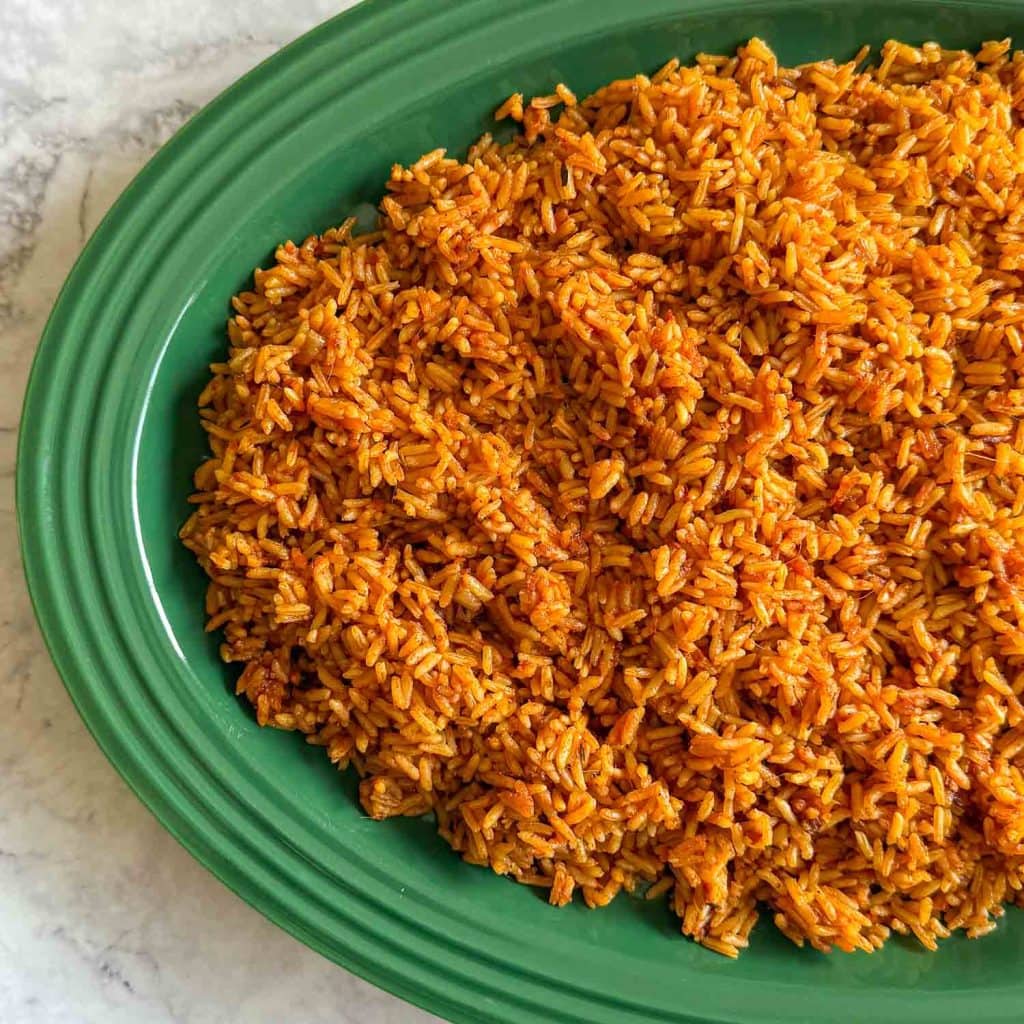 Oven Baked Jollof Rice