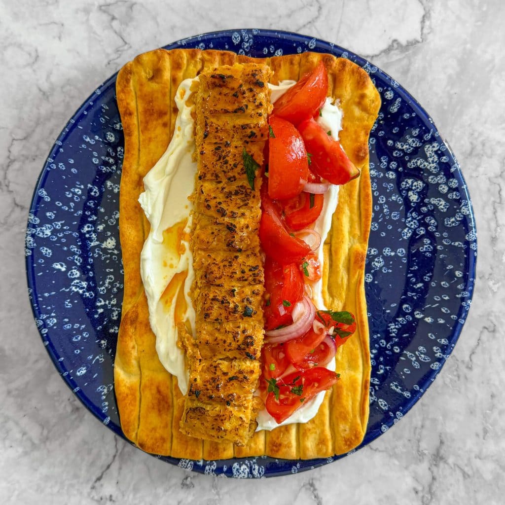 Sheet Pan Chicken Kebabs with Saffron (Easy Oven Recipe)